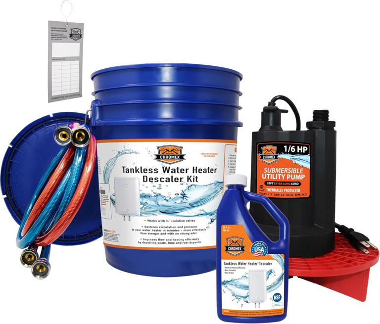 Most tankless water heaters need this annual cleaning—few homeowners do it