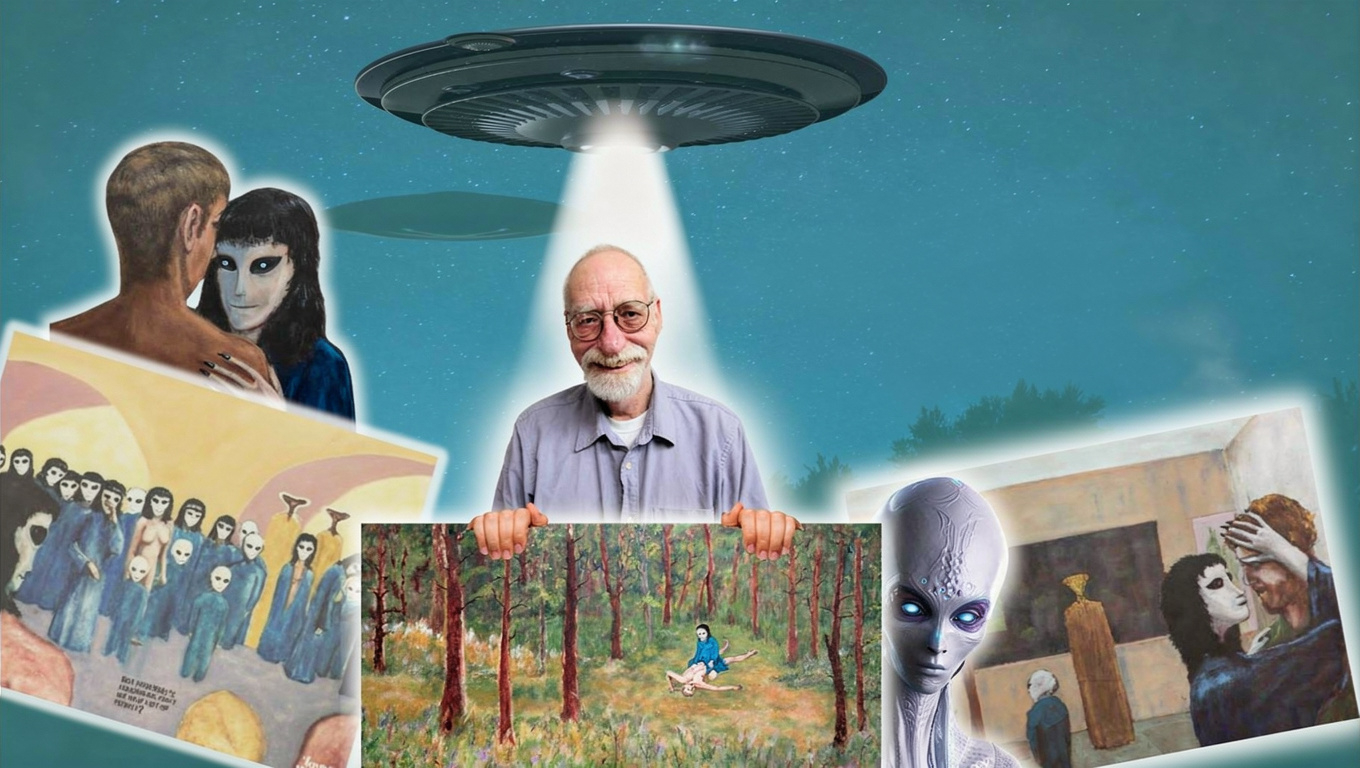 The man who swears he fell in love with an alien