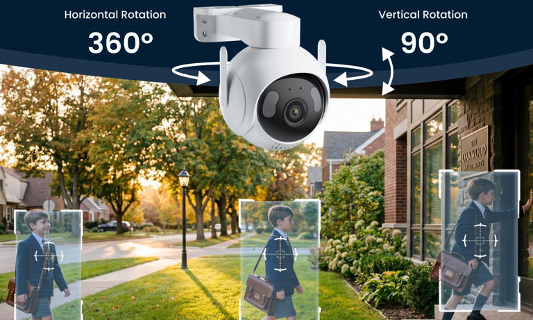 SwitchBot’s new outdoor security camera uses AI to describe activity ...