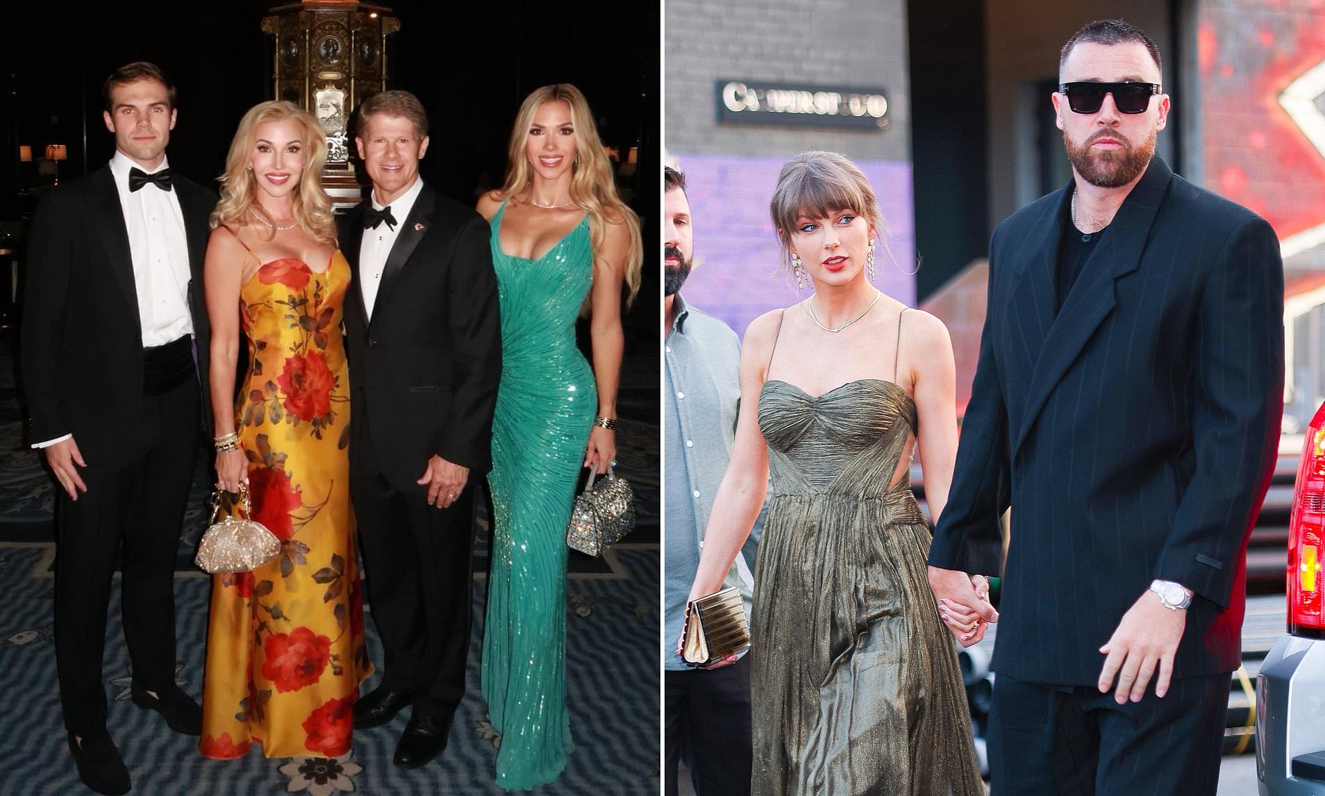 Chiefs owner Clark Hunt and family share wedding snaps from Swift and ...