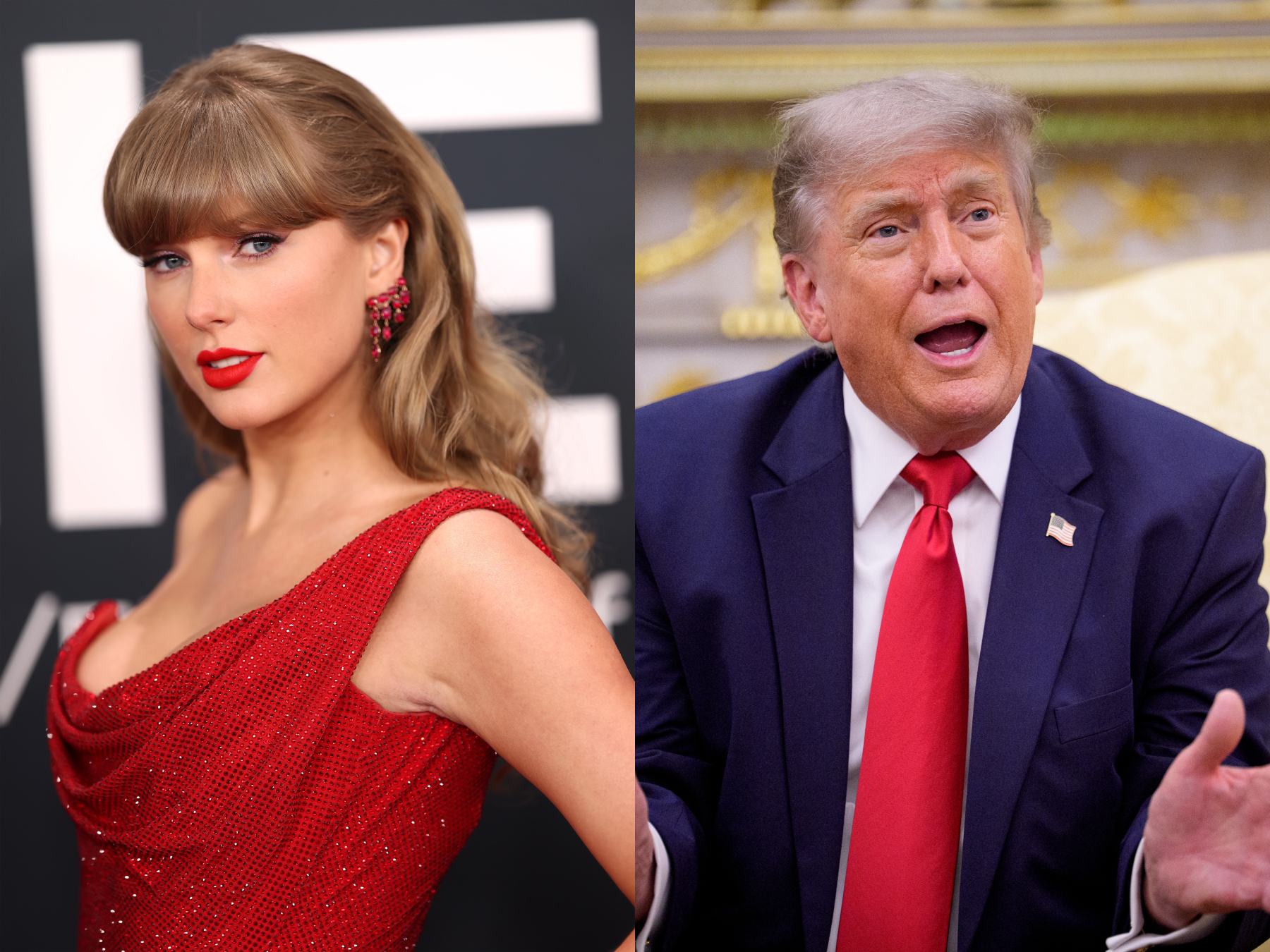 The White House responds to Taylor Swift's wedding with Trump meme