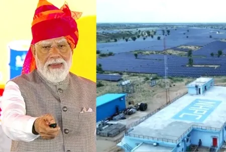 PM Modi inaugurates NHPC's 300 MW Karnisar solar power plant in Rajasthan