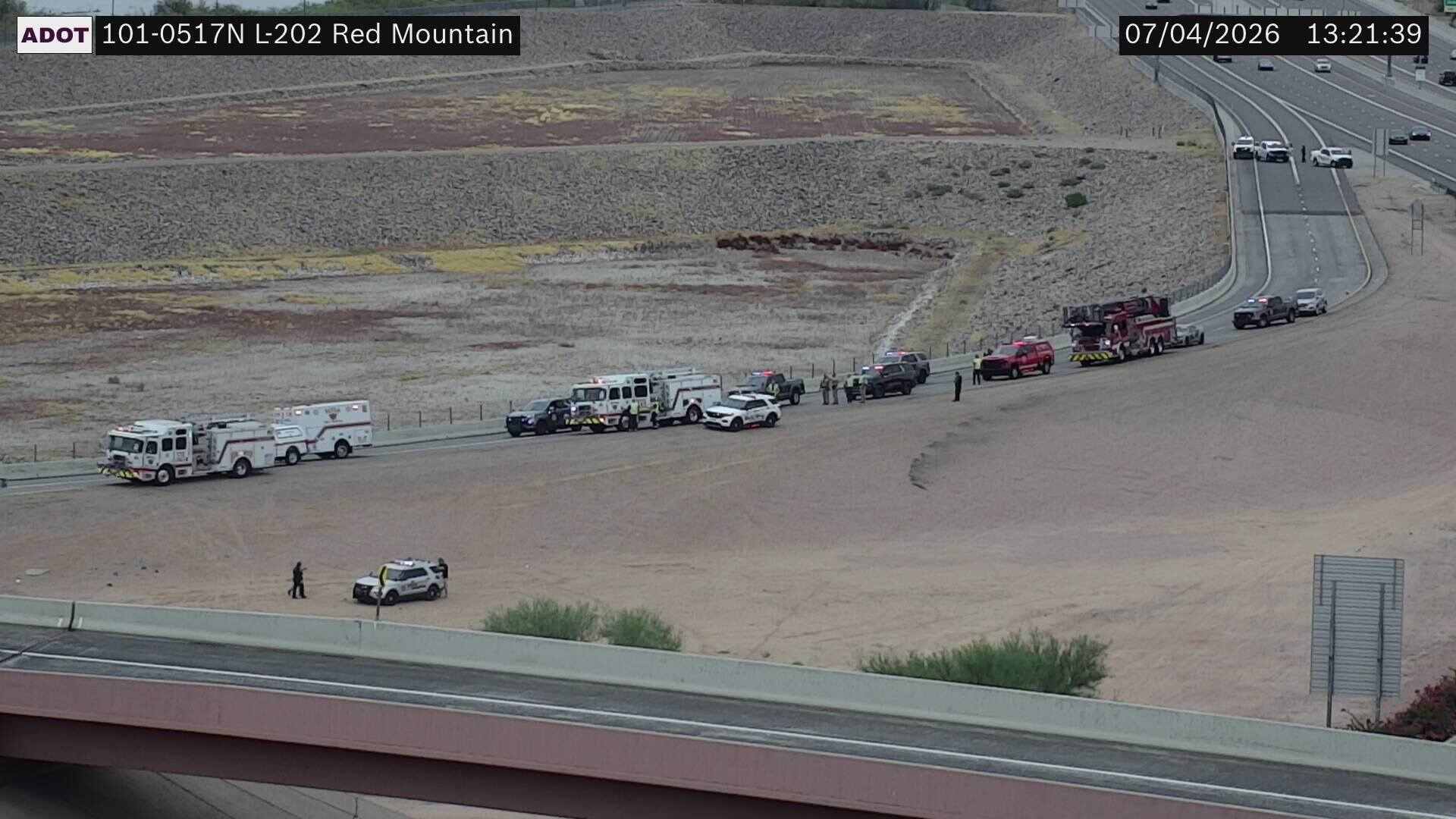 Deadly crash closes major transition ramp near Tempe