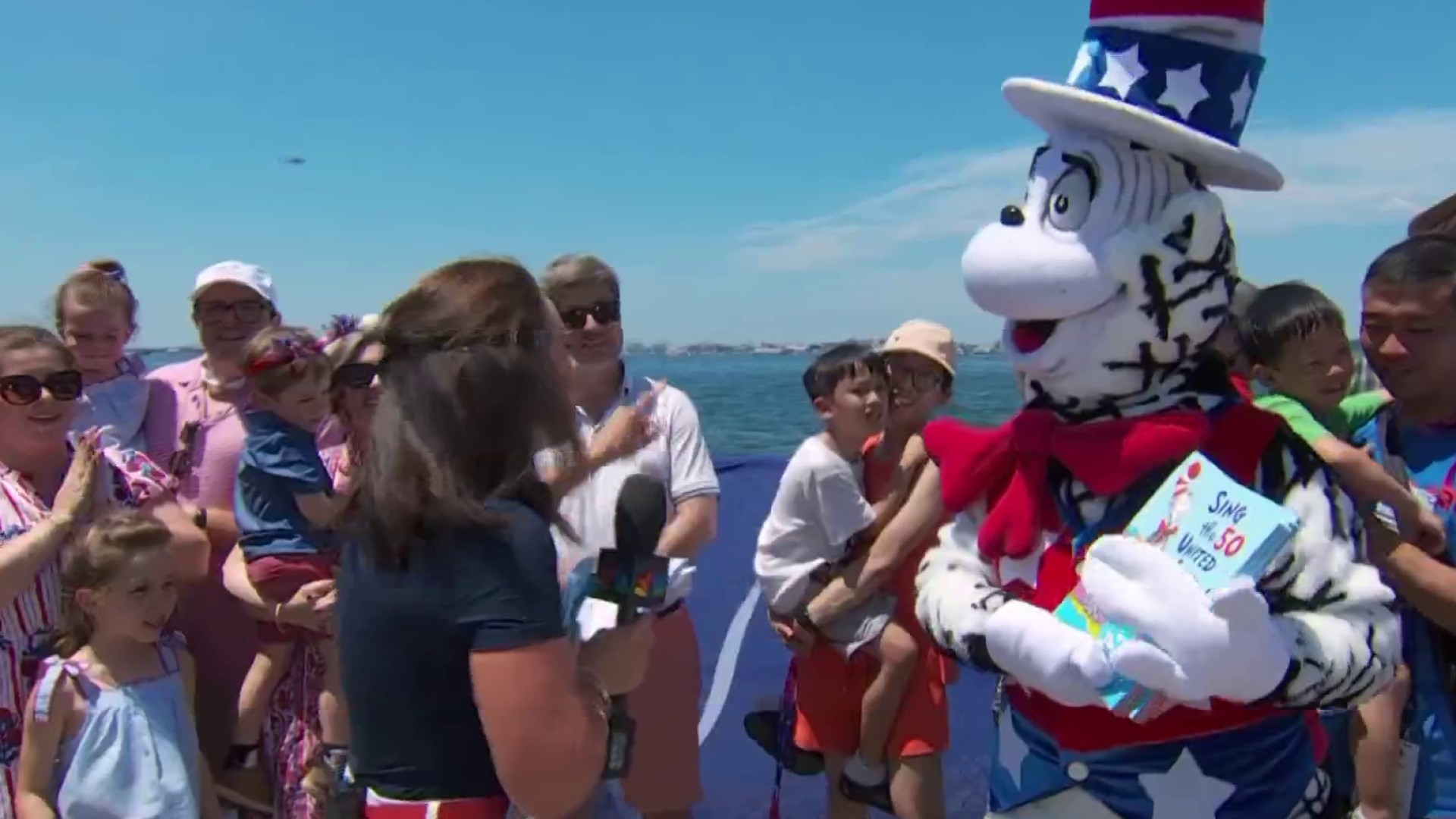 'Cat in the Hat' participates in 250th celebrations to promote new ...