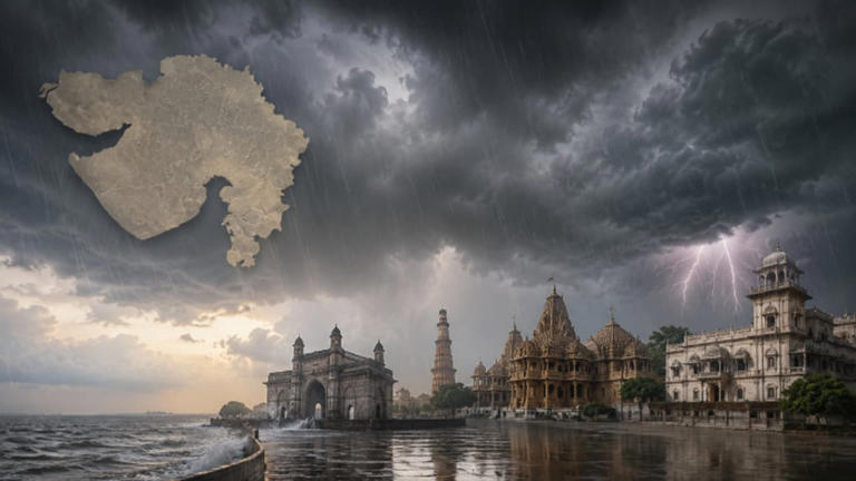 Gujarat weather latest update: IMD issues red alert as heavy rain ...