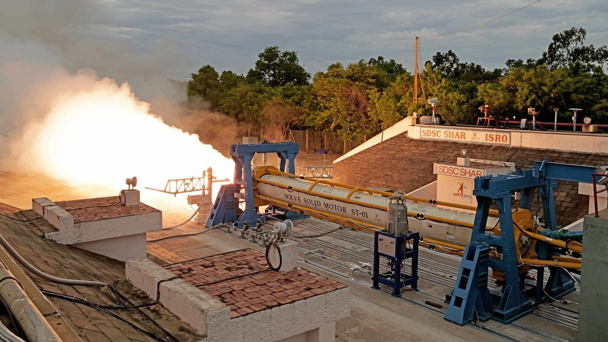 Isro tests experimental Solve rocket motor to advance Gaganyaan mission