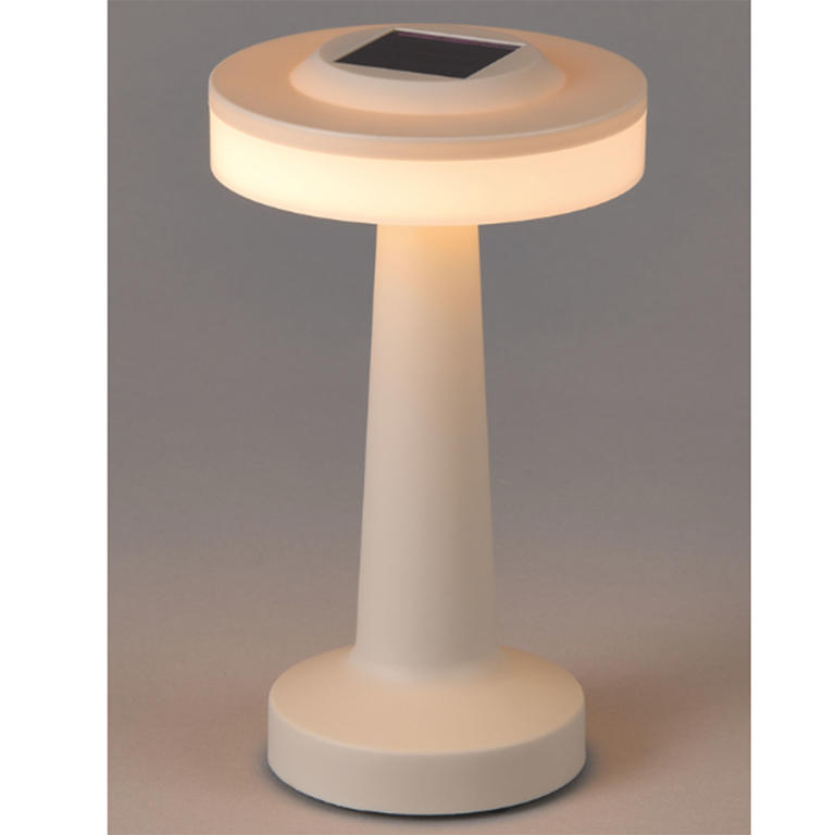 Aldi's solar-powered table lamps are how I'm giving my tiny garden a ...