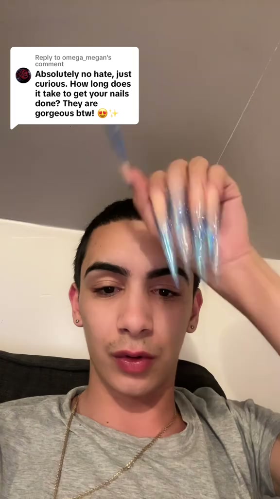 How long it really takes to get extreme stiletto nails done