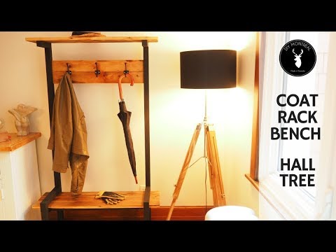 Transform your entryway with this DIY hall tree