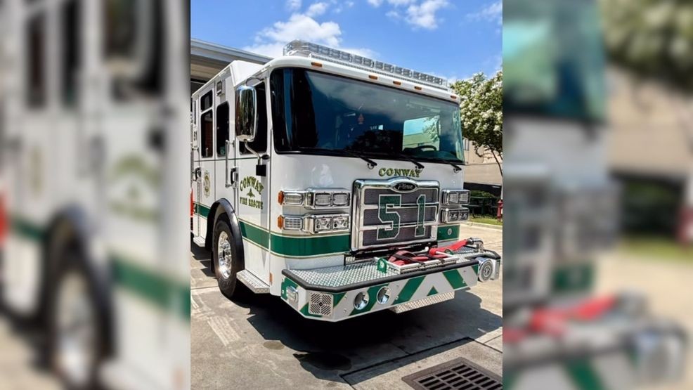 Conway Fire Department Invites Community To Engine 52 Push in Ceremony