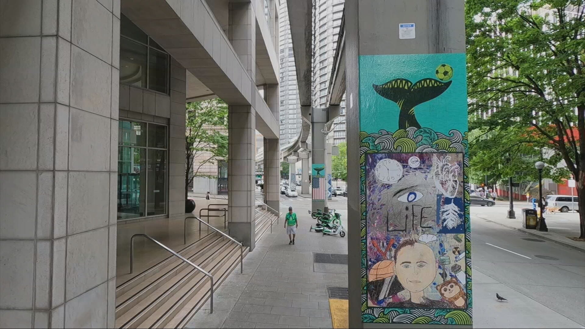 Portrait of courage: Young artist’s legacy lives on in Seattle World ...