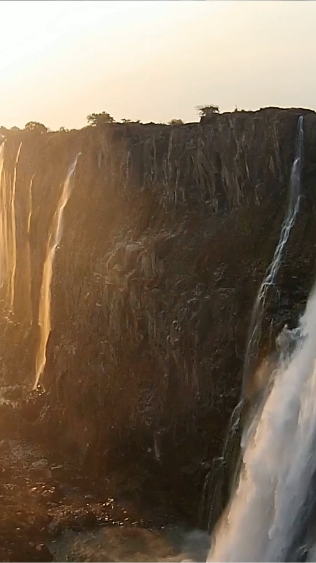 Drone's-eye view of 6 natural waterfall wonders