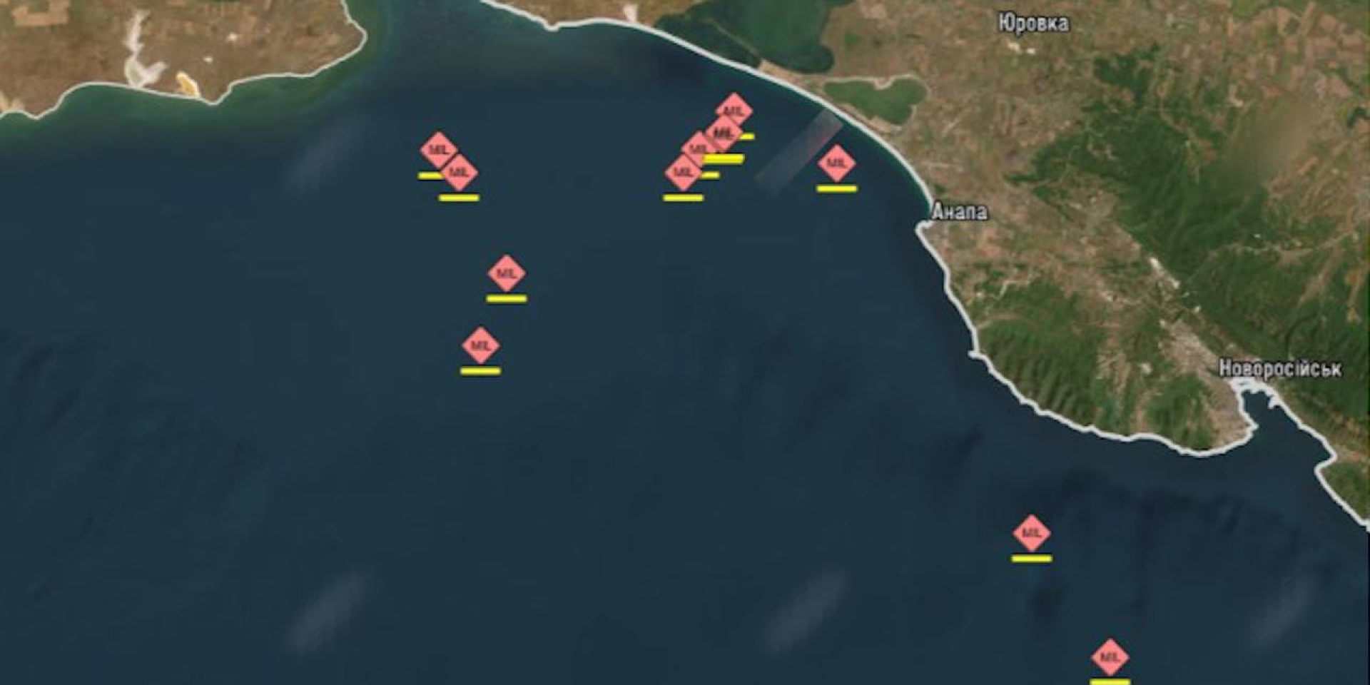 Ukraine hit 12 more Russian vessels in overnight Black Sea operation