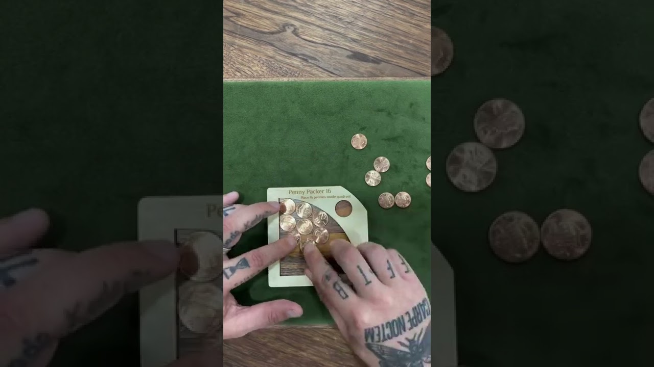 The 16 penny puzzle!
