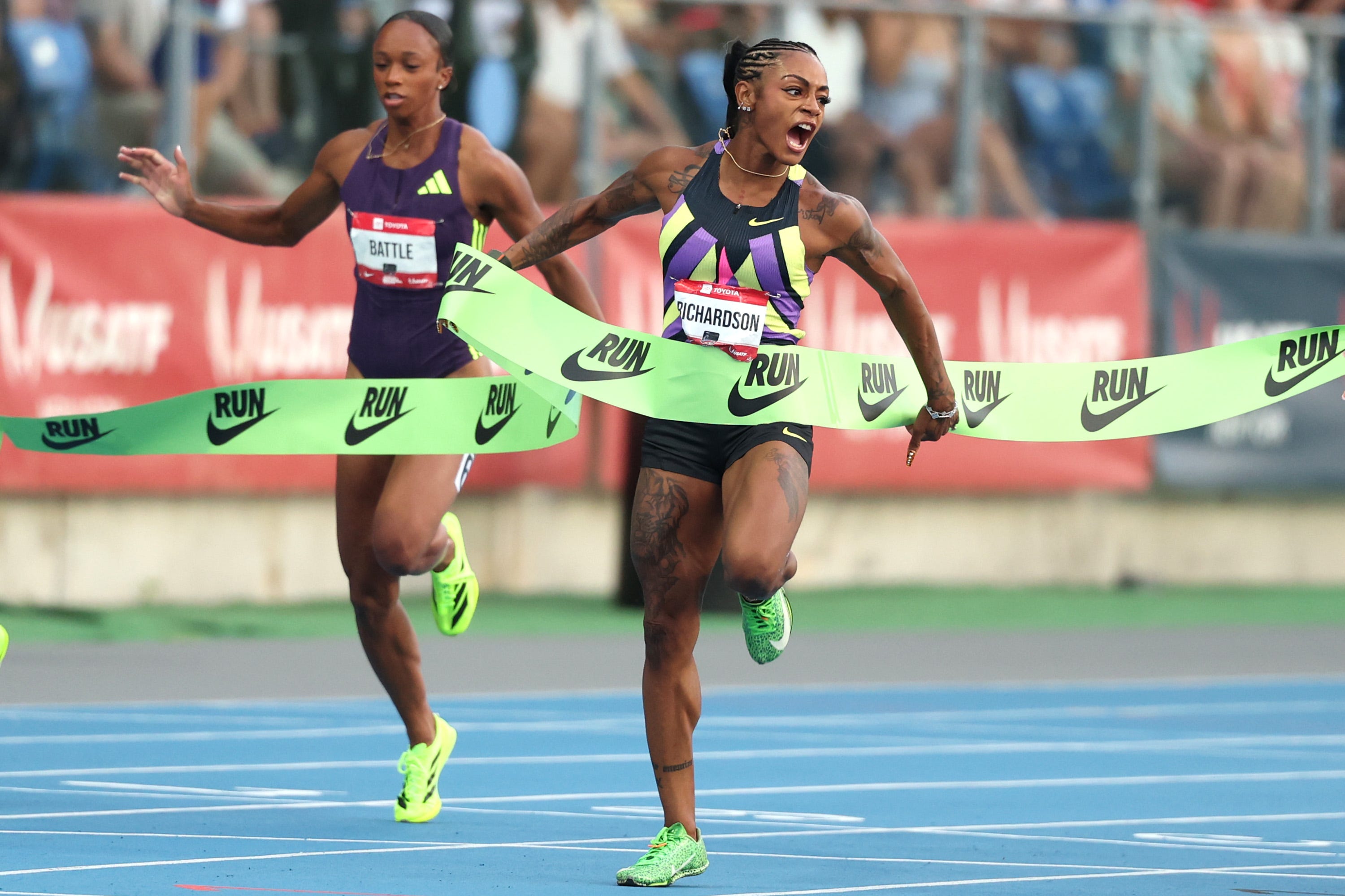 Shacarri Richardson Wins 100 At Usa Track And Field Championships