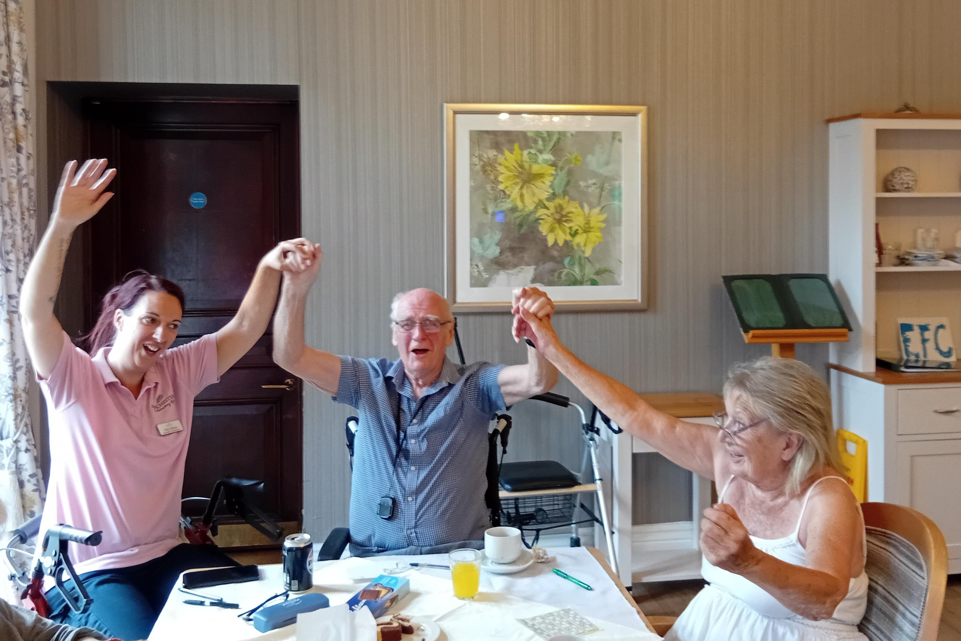 Residents and families enjoy bingo and disco night at Wirral care home ...