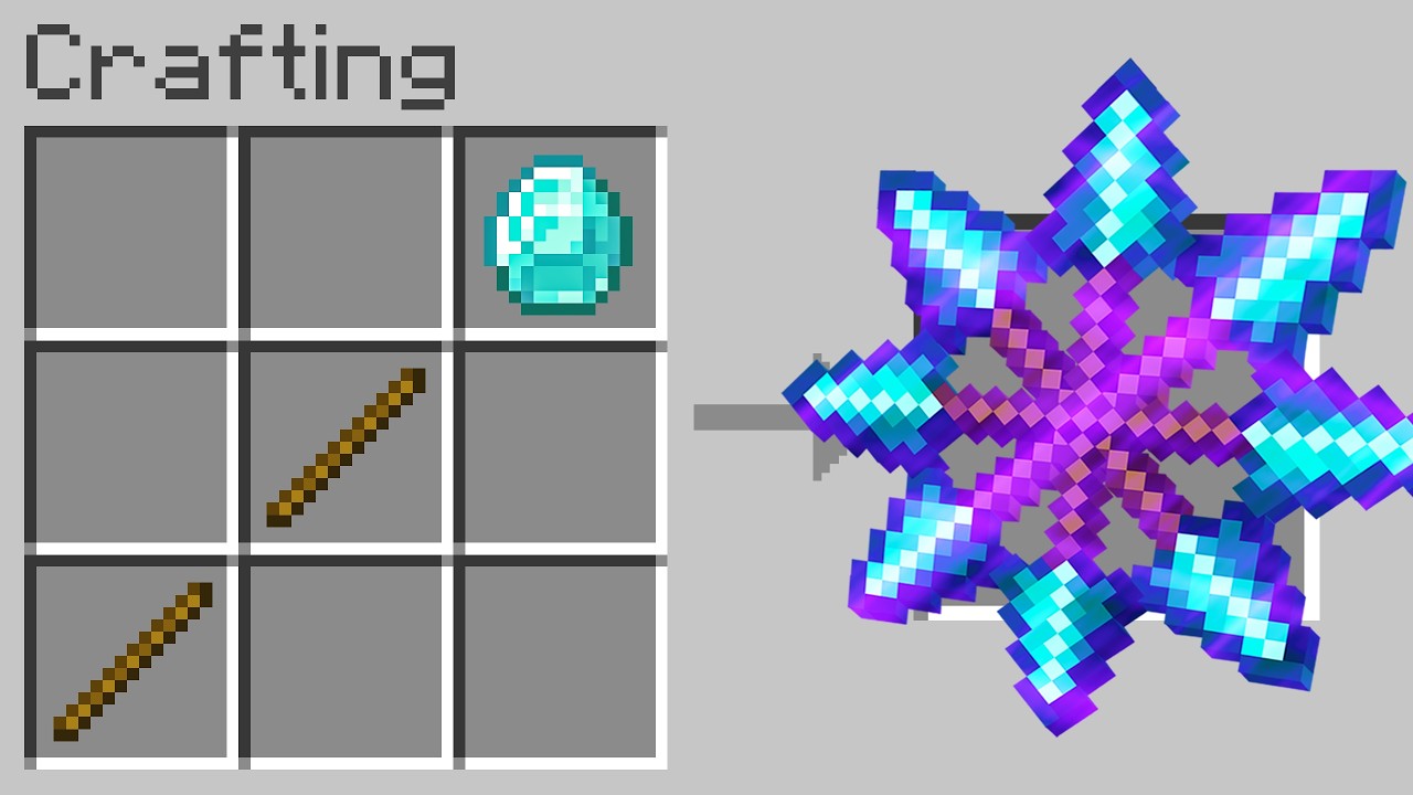 Minecraft, but every craft is OP!