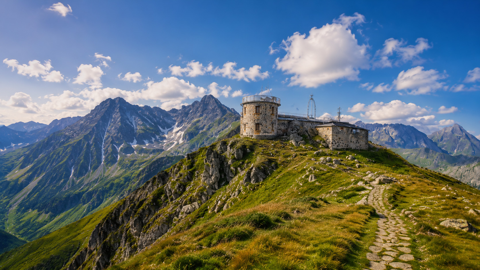 Tatra National Park trails beneath towering mountain peaks