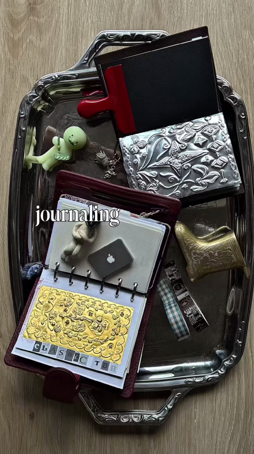 DIY embossed journal inserts tutorial