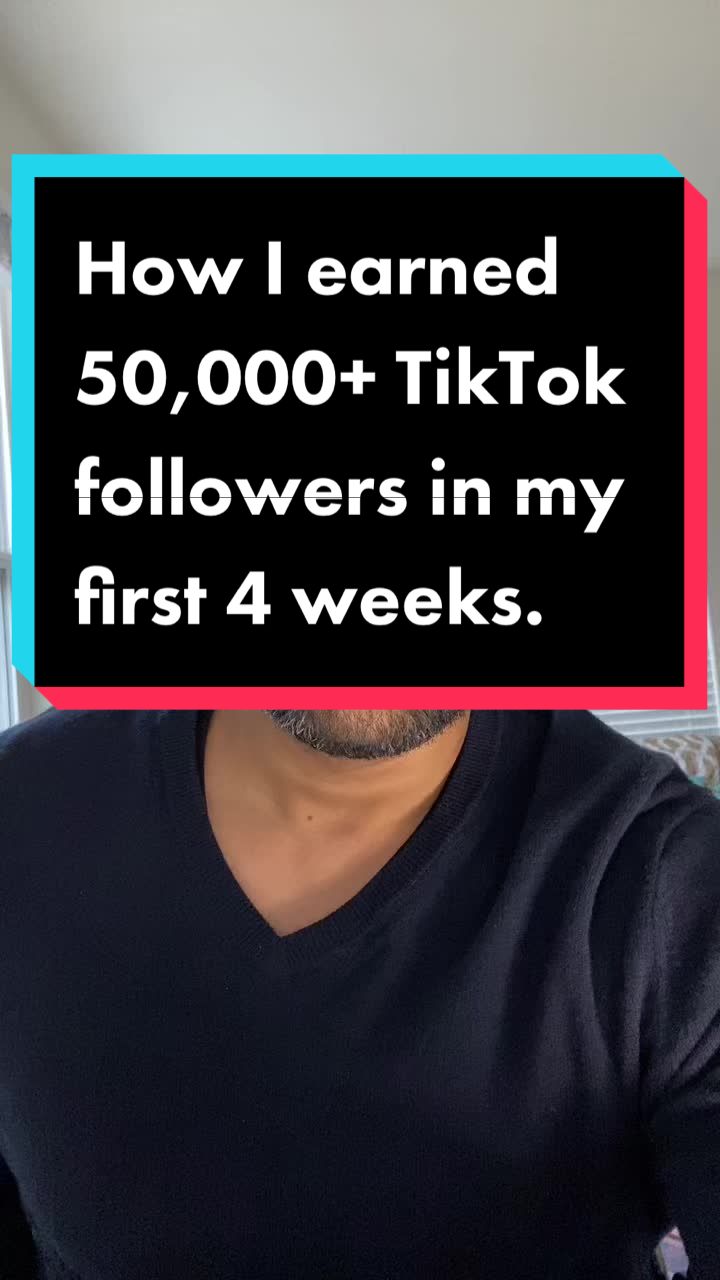 3 simple steps I used to reach 50000 TikTok followers fast