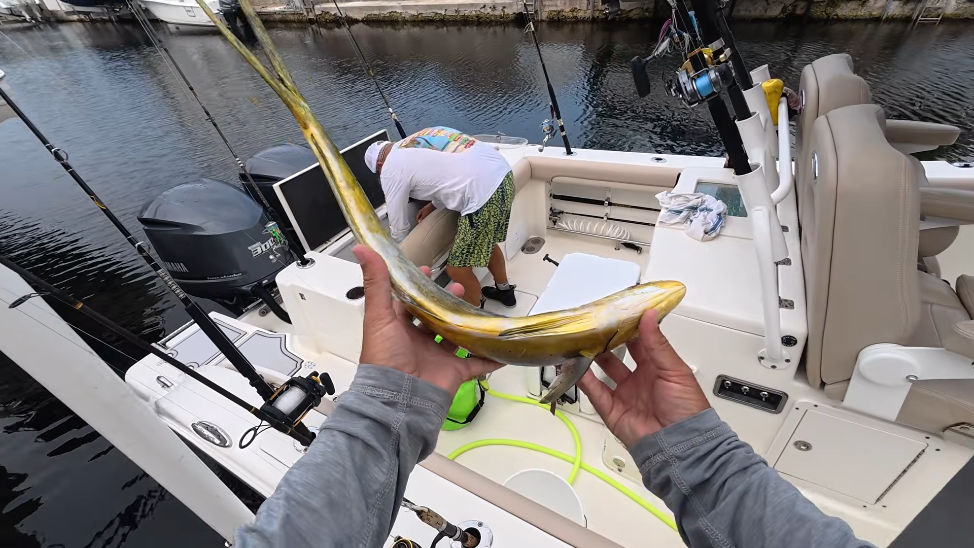 A 67-foot daisy chain turned offshore trolling into chaos