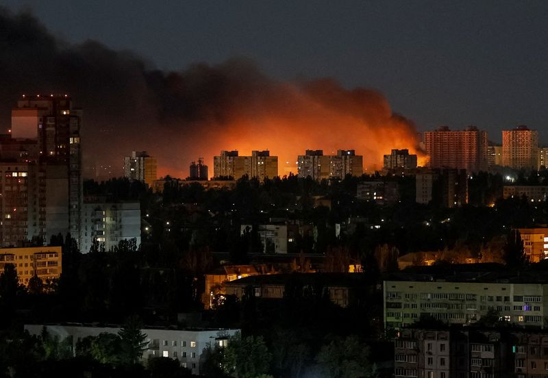 Russian strikes on Ukraine kill 8; Poland scrambles fighter jets