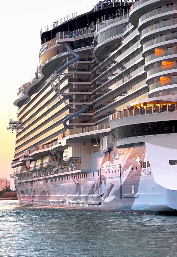 How much does it cost to run a mega cruise ship?