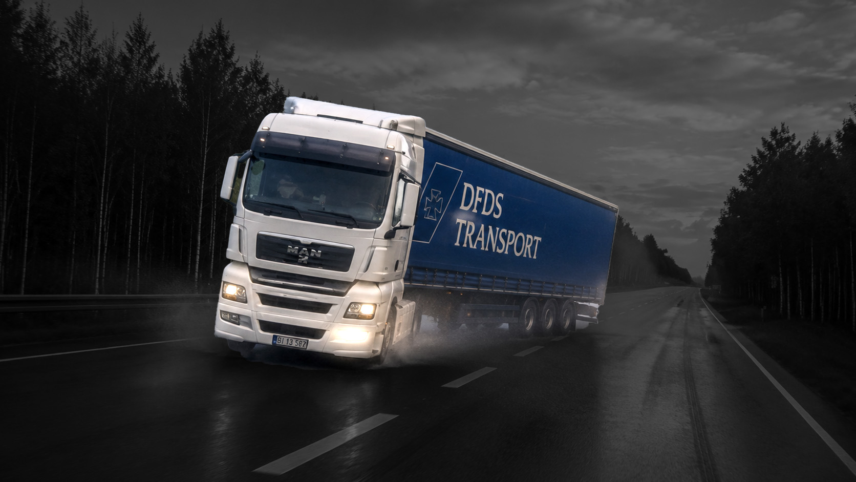 Truck incident caught on camera