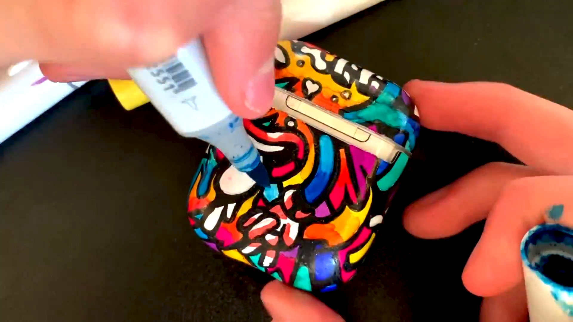 Customizing wireless earbuds to surprise friends with a challenge
