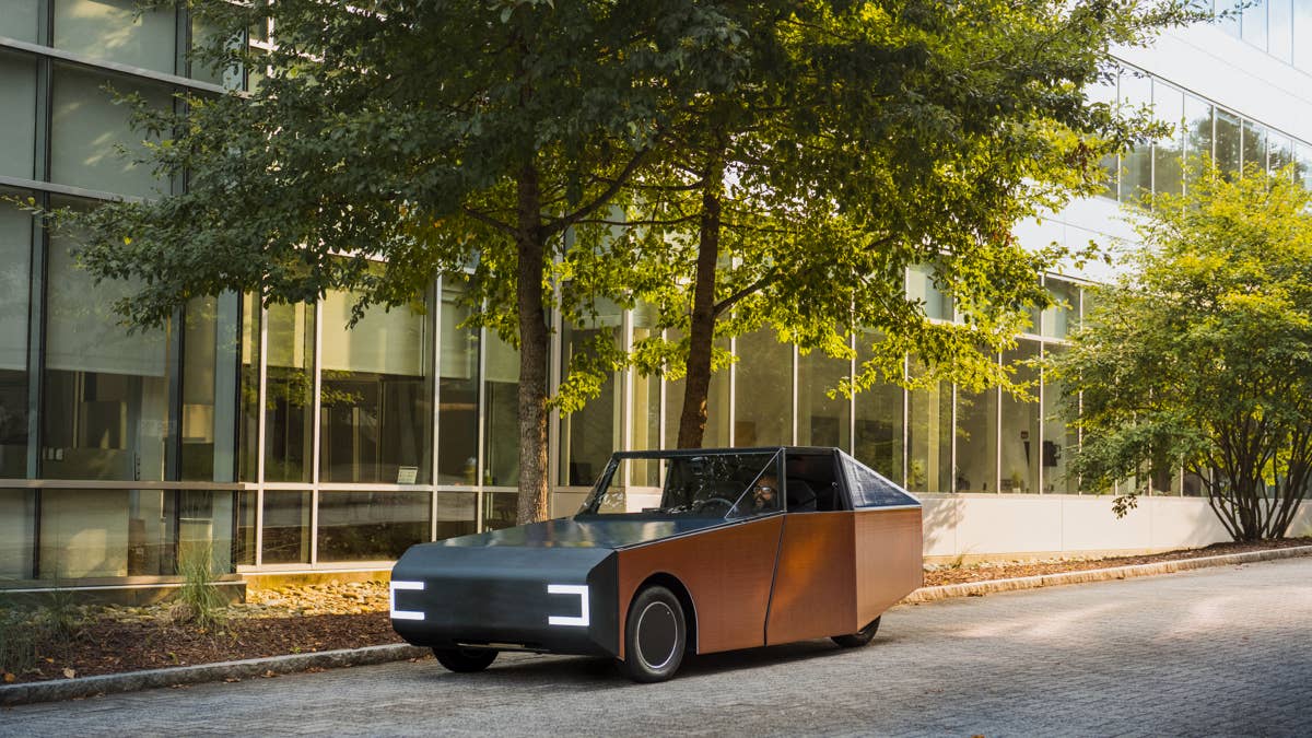Students built a solar EV that makes more energy than it uses