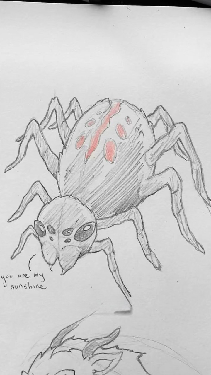 Draw realistic spiders with this easy art tutorial