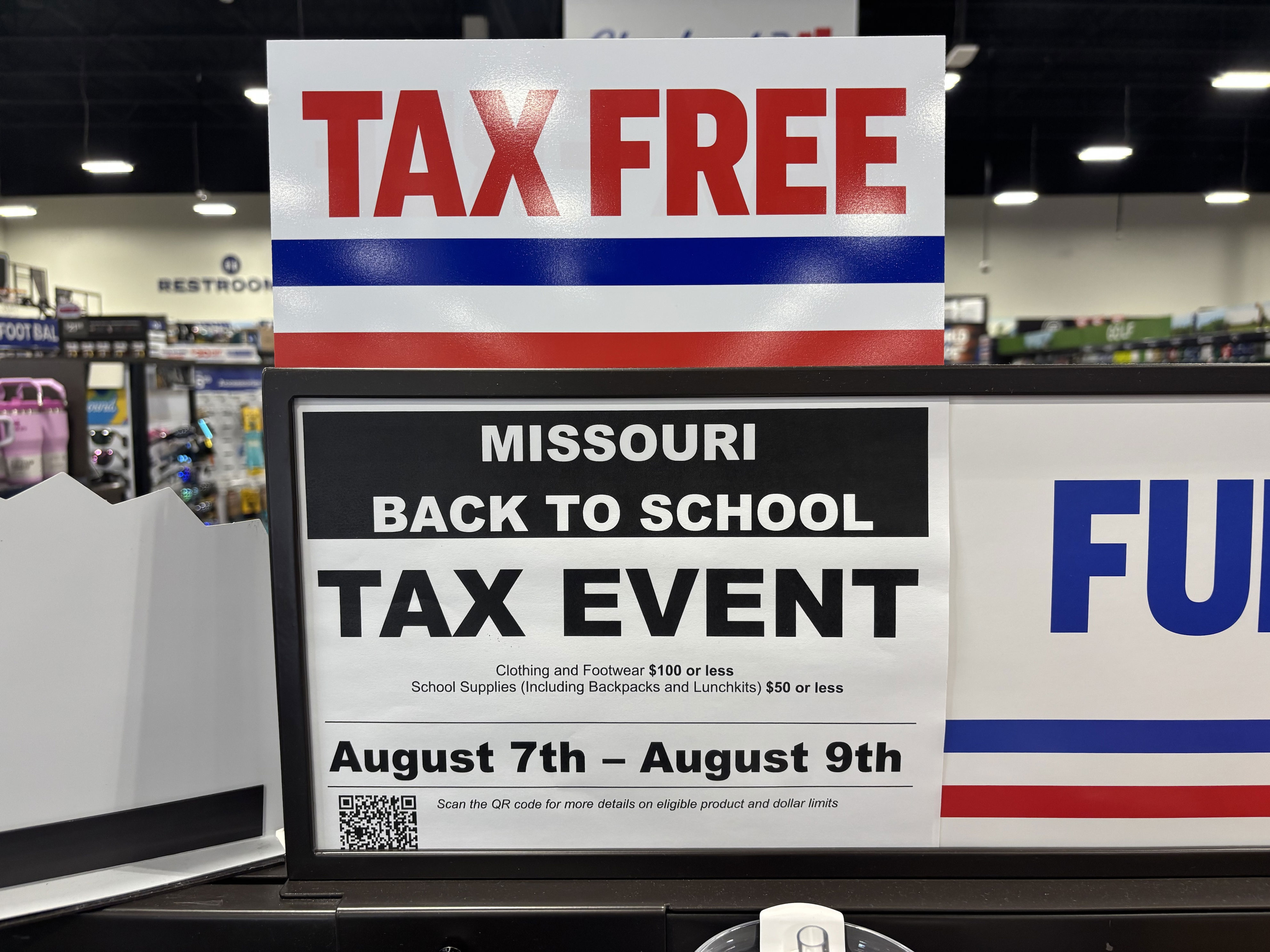 Missouri tax-free holiday underway this weekend for back-to-school shoppers