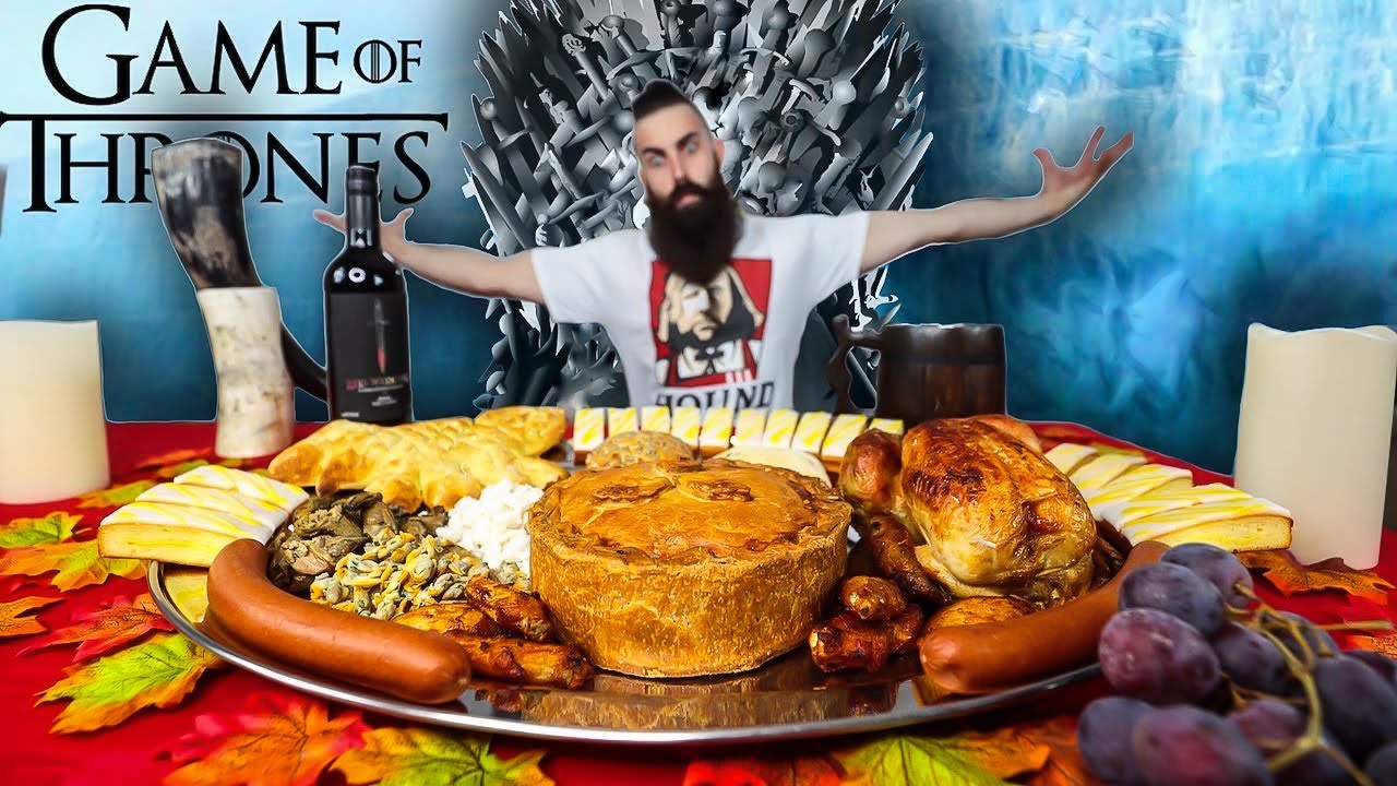 The ultimate Game of Thrones banquet challenge | 13,000 calories ...