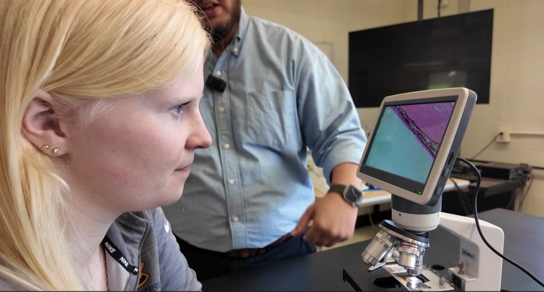 UW-Eau Claire student’s self-advocacy brings accessible microscope to ...
