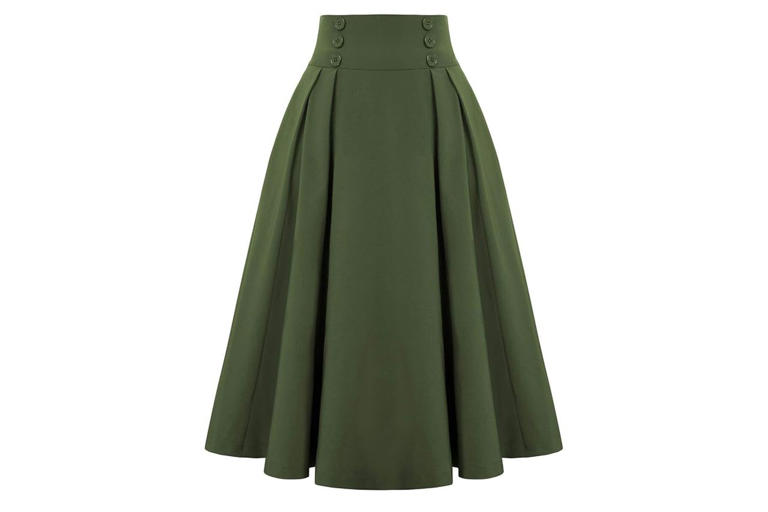 11 petite-friendly midi skirts that’ll make you look taller—without a ...