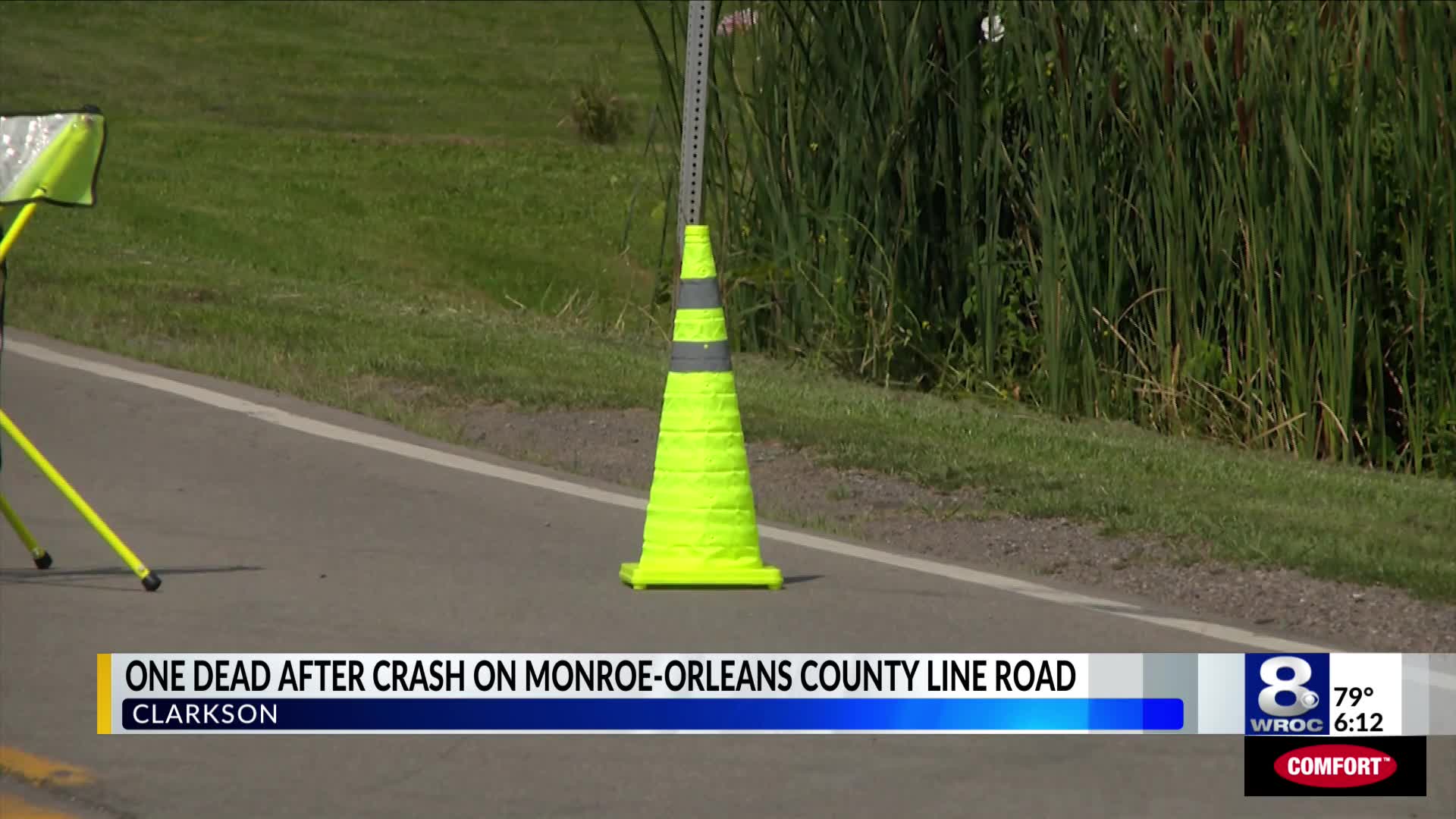 One dead after crash on Monroe-Orleans County Line Road: MCSO
