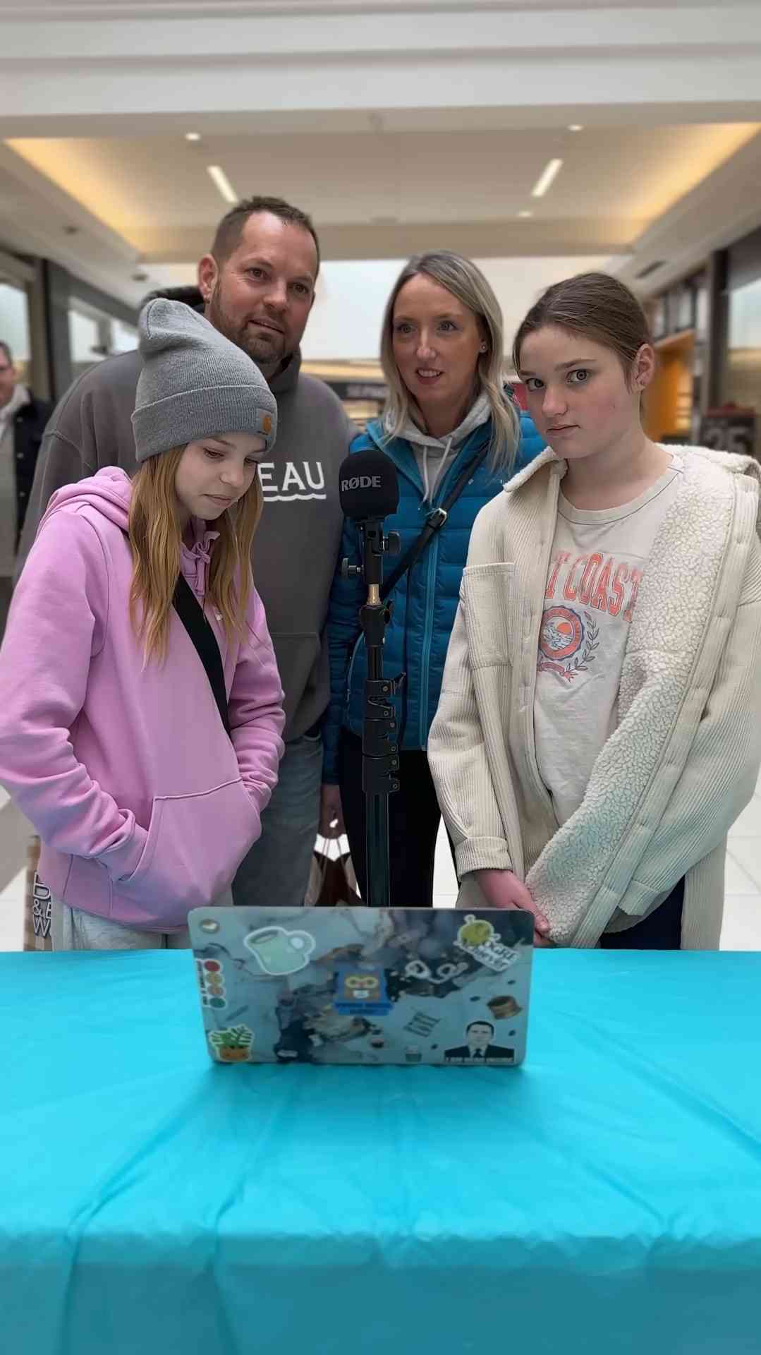 Family takes on a fun puzzle challenge