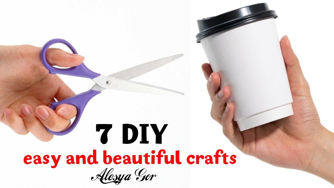 Seven beautiful paper cup crafts to try