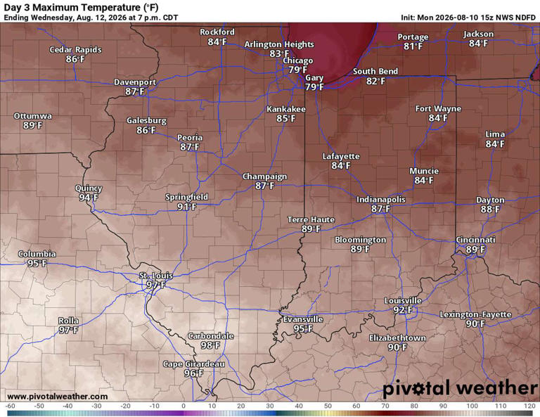 Extreme heat will keep St. Louis area under dangerous conditions ...