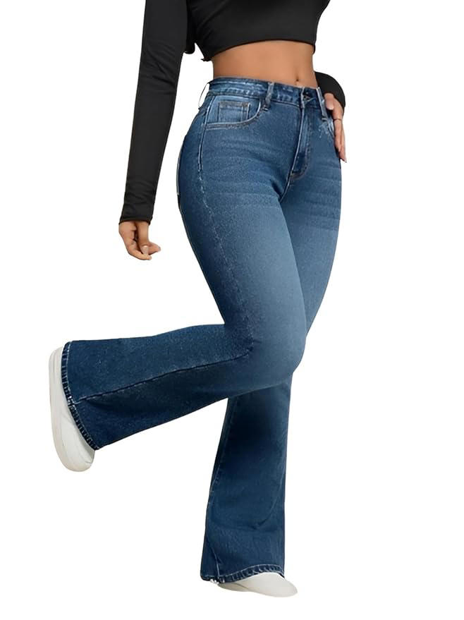 10 stylish high waist jeans for women under ₹3,000 for office to ...