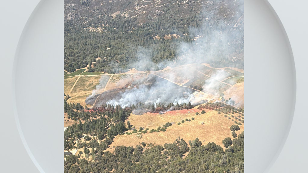 Hawk Fire forces evacuations in Somerset area of El Dorado County