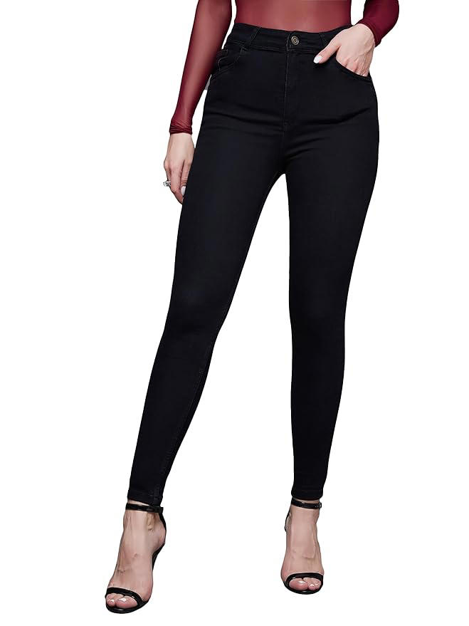 10 stylish high waist jeans for women under ₹3,000 for office to ...