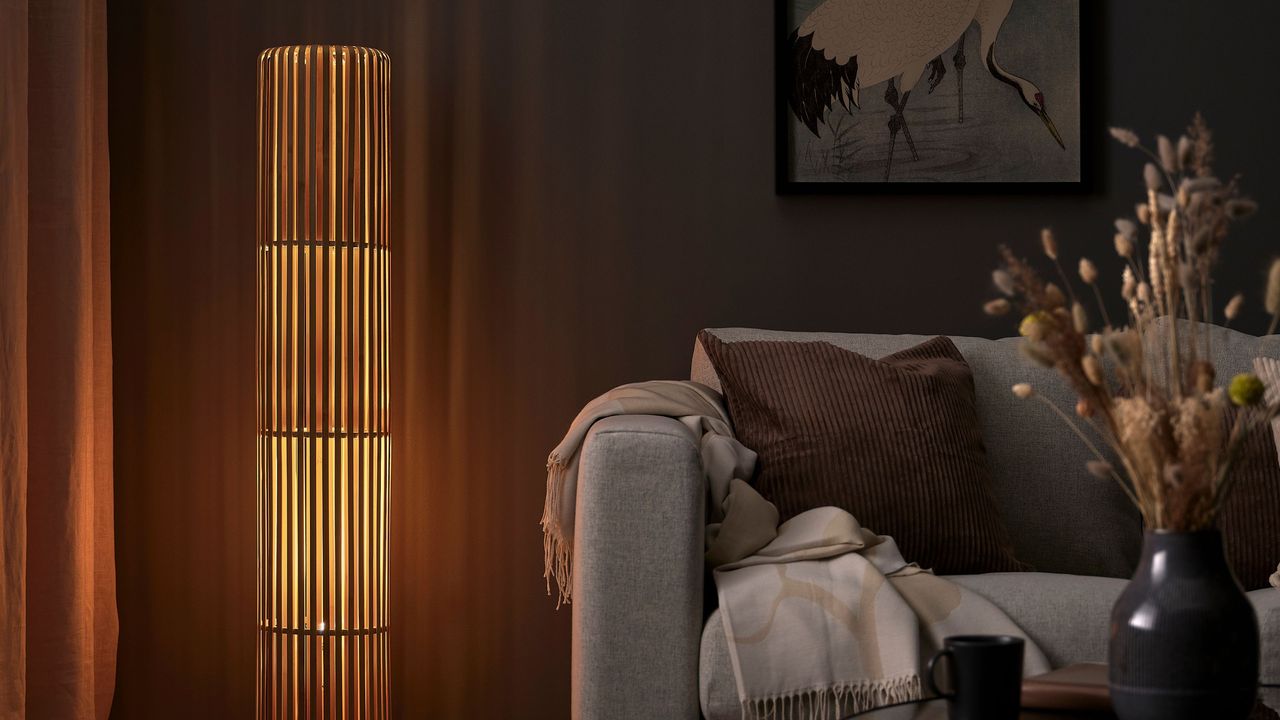 IKEA's new bamboo lighting plays as much with shadow as it does with light