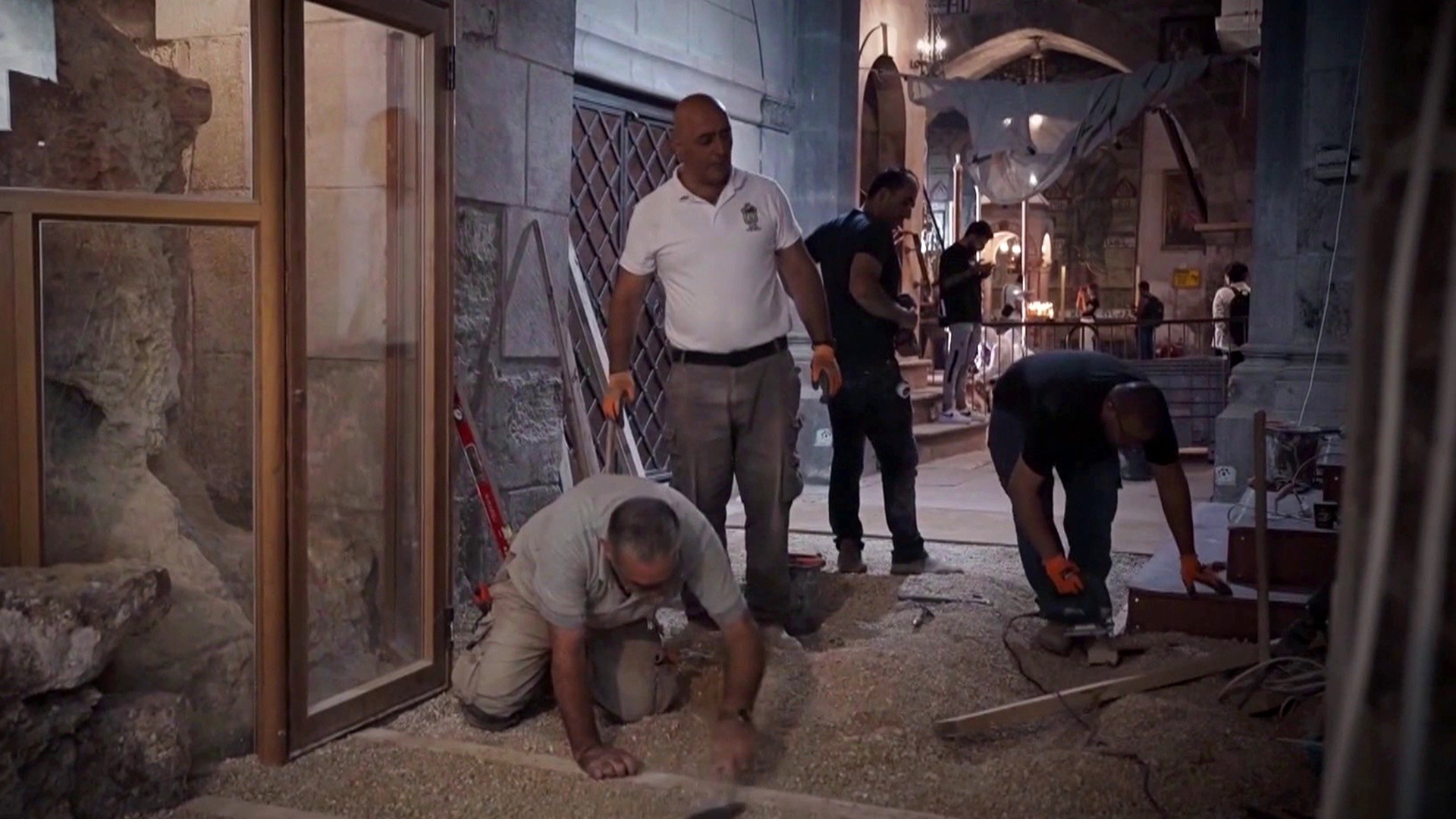 Inside new findings at Church of the Holy Sepulchre in Jerusalem