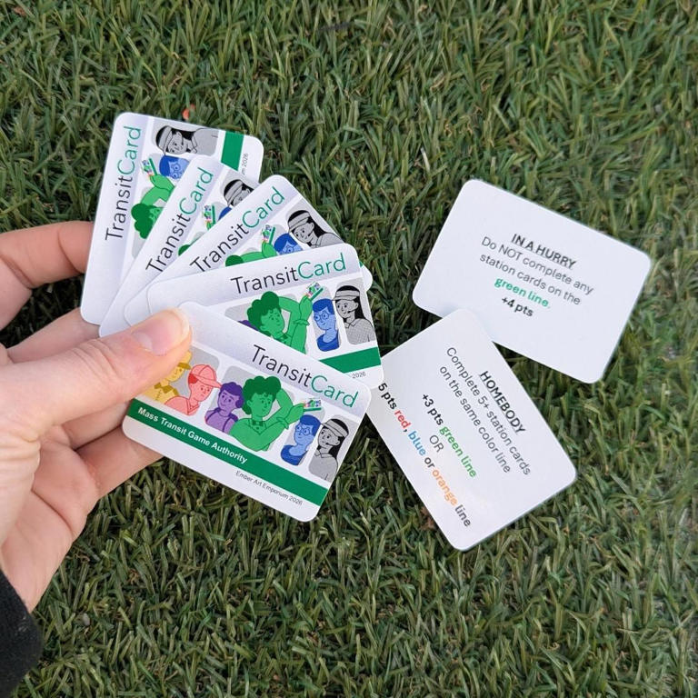This new board game turns the MBTA experience into a game