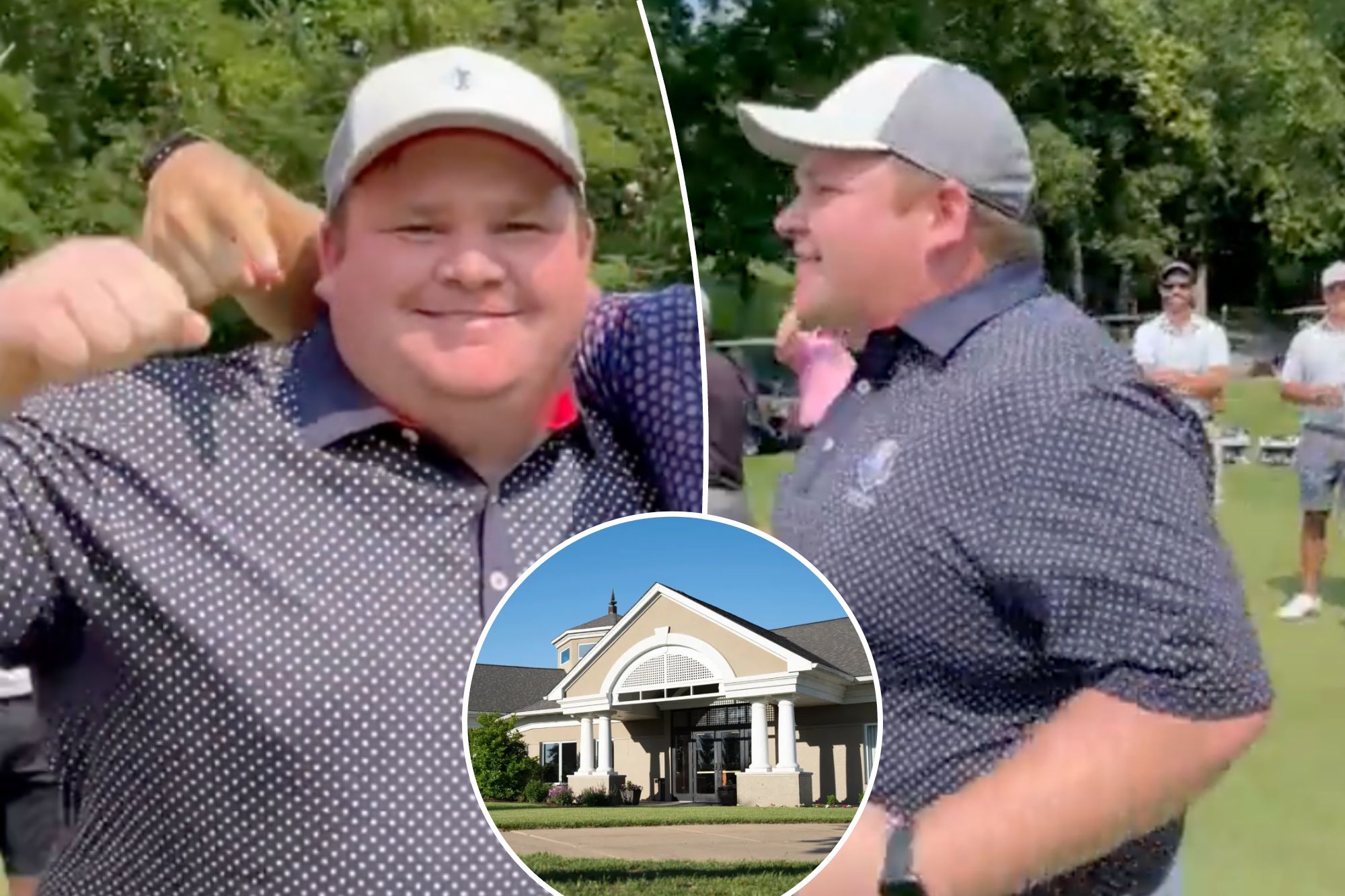 Disgraced golfer used dying grandmother as excuse to set up fake hole ...