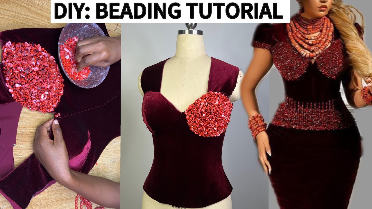 How beadwork elevates a traditional wedding dress