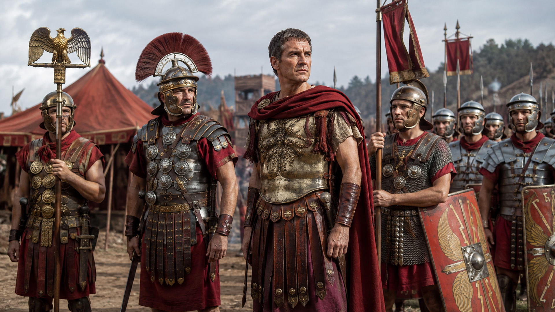 Every Roman army rank from legionary to emperor