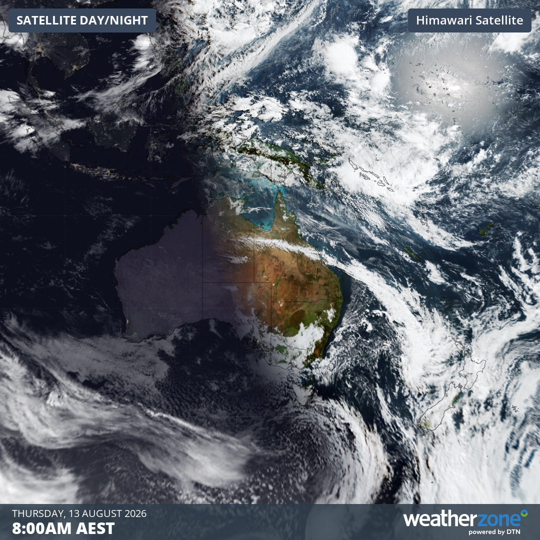 Two spectacular cloud formations over Australia