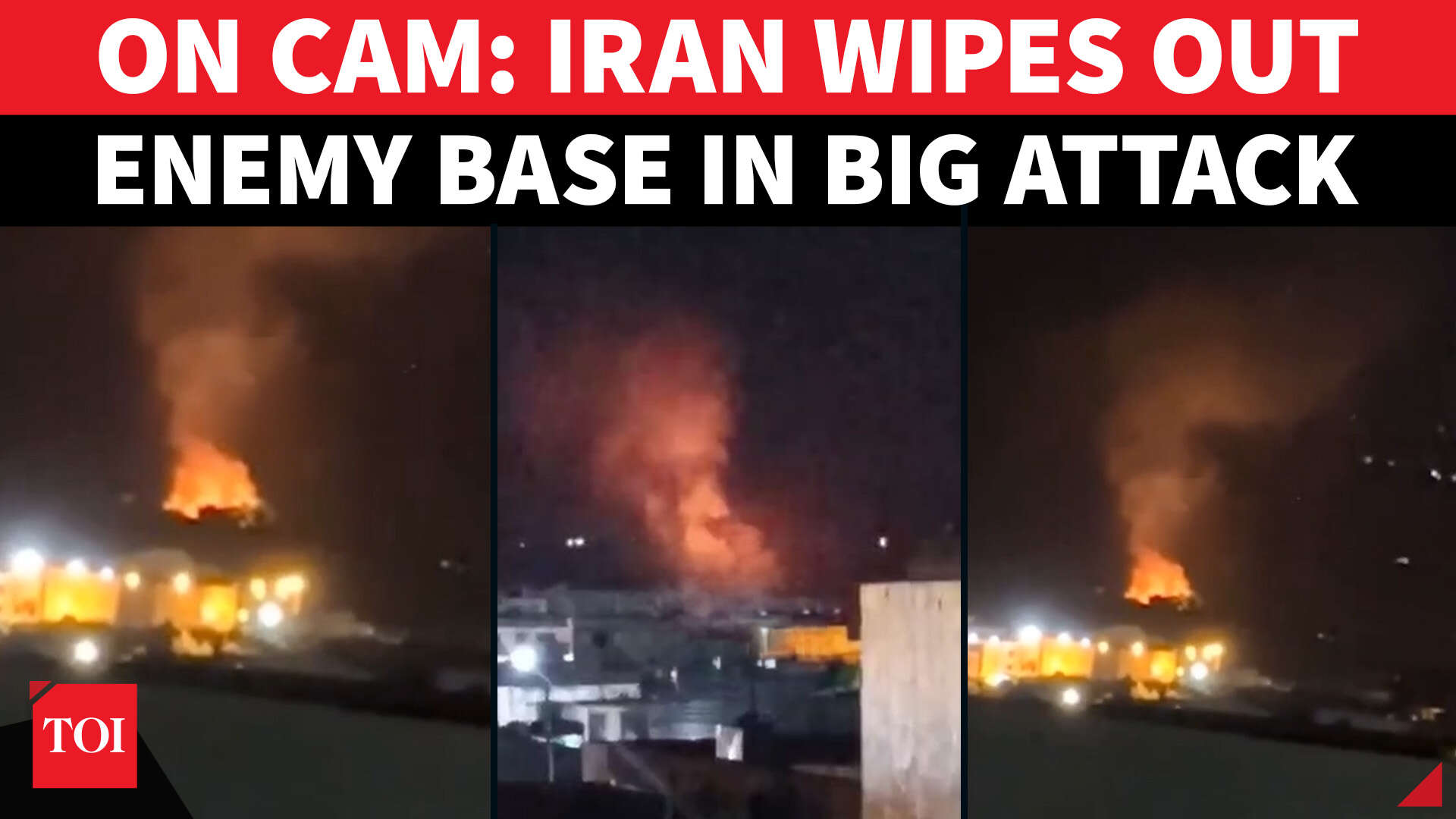 Caught on camera: Surprise drone strike rocks Iraq's Kurdish region ...